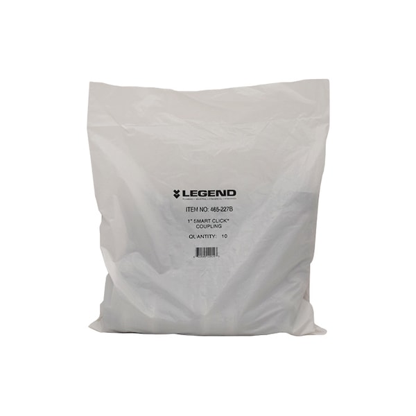 Legend Valve 1/2" SMART CLICK COUPLING, PK30 465-223B | Zoro